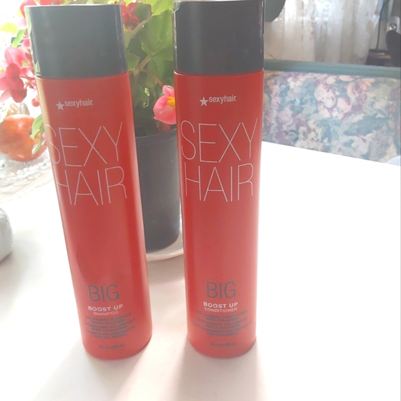 Big Sexy Hair | Hair | Big Boost Up Shampoo Red And Conditioner 4 Each ...